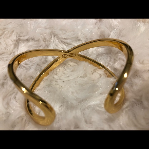 Coach | Jewelry | Coach Baguette Figure Eight Cuff | Poshmark